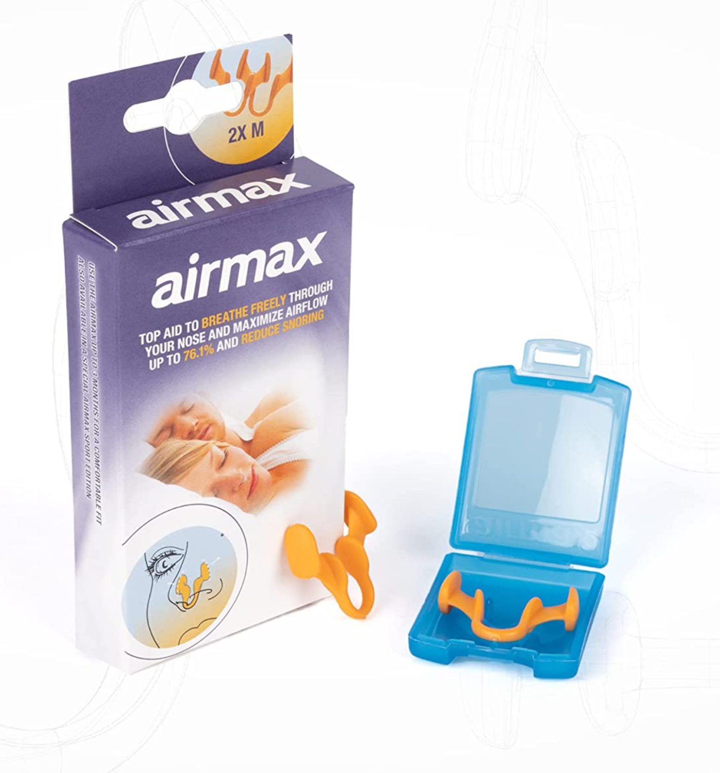 Airmax separator do nosa – rozszerzacz do swobodnego oddychania przez ...